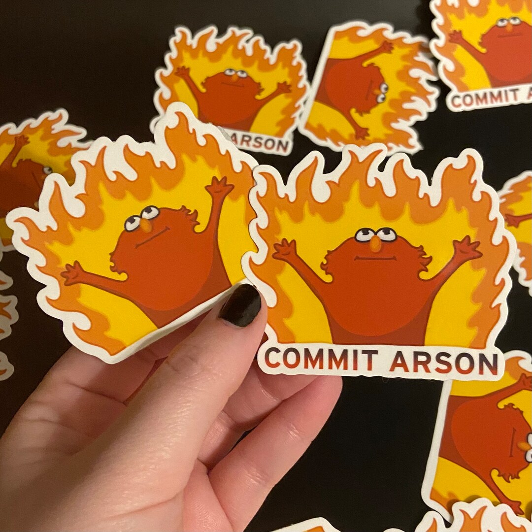 Hellmo Elmo Meme Sticker - Etsy