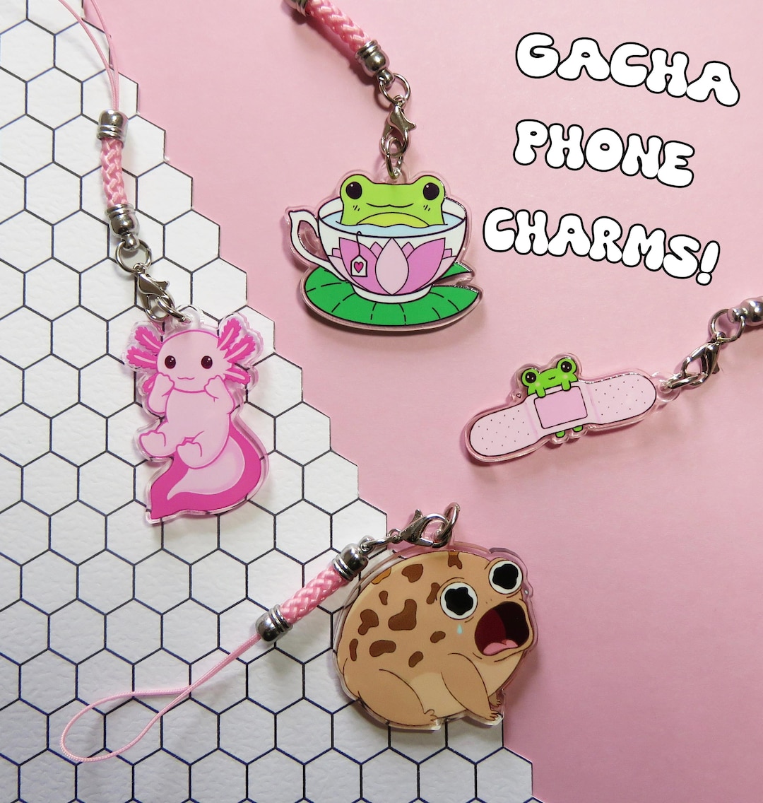 Phone Charm Mystery Gacha - Amphibian - Etsy