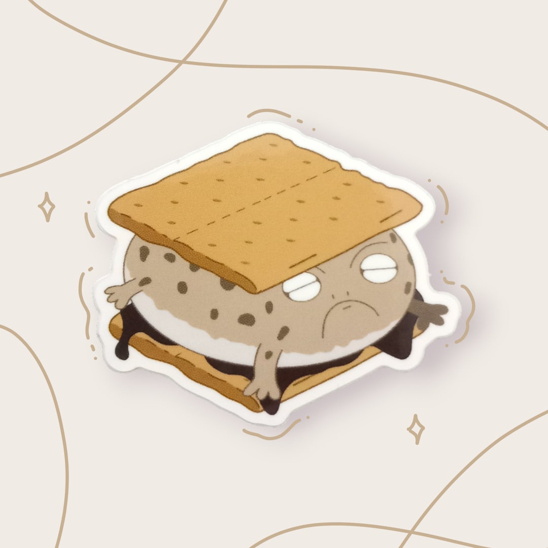 Rain Smore's Frog Sticker - Etsy