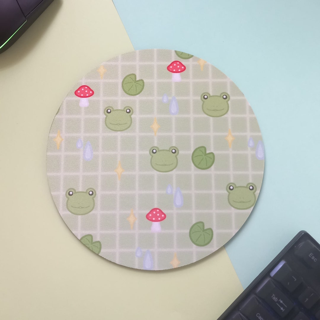 Frog Mousepad: Froggy Pattern - Etsy