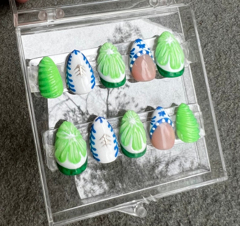 Lime and Tequila Nails - Etsy