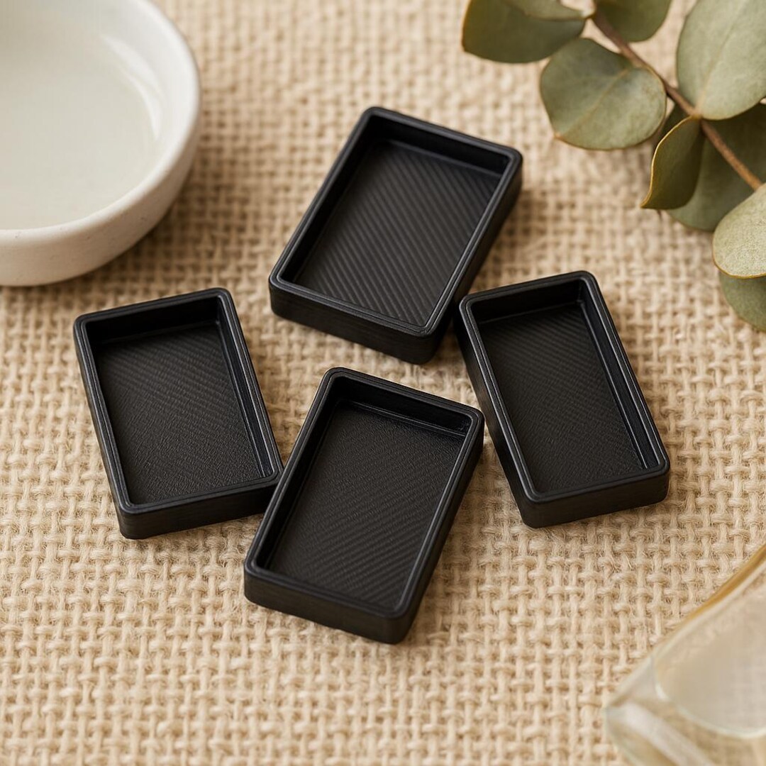 Rectangle Bezels 2:3 Ratio (20x30mm or 27x40mm) | 4 Rectangular Black ...