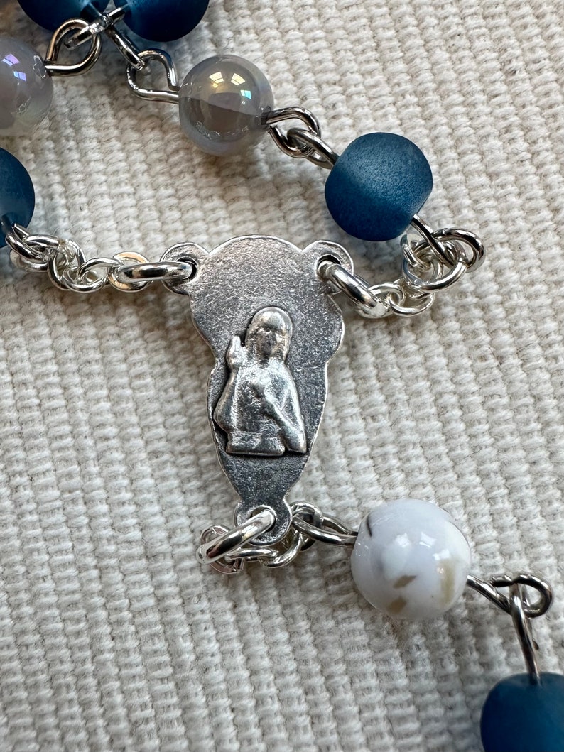 Mary and Infant Jesus Catholic Rosary - Etsy