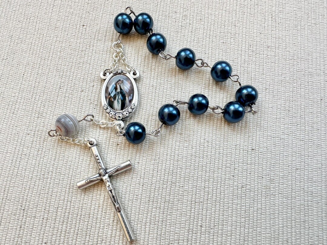 Our Lady of the Rosary Catholic One Decade Chaplet - Etsy