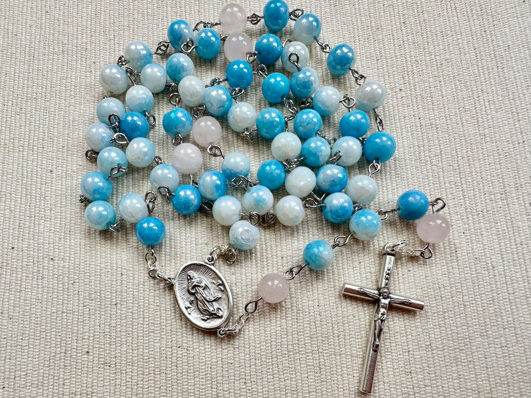 Assumption of Mary Catholic Rosary - Etsy