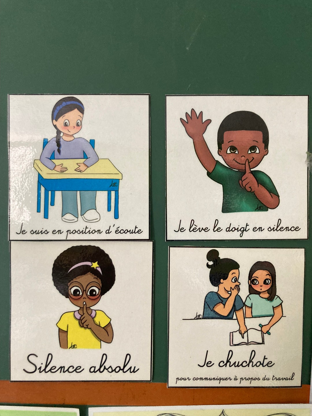 Pictogrammes de classe et de bureau autorégulation - Etsy France