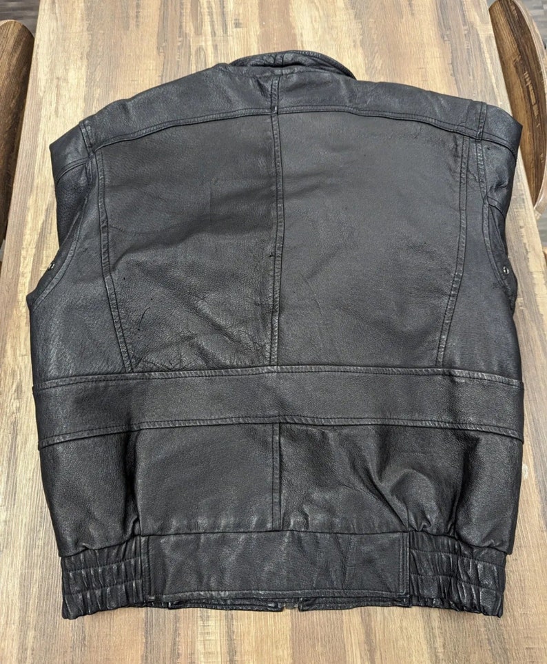 Global Identity G3 Leather Bomber Jacket and Weekend 90's Black Leather ...