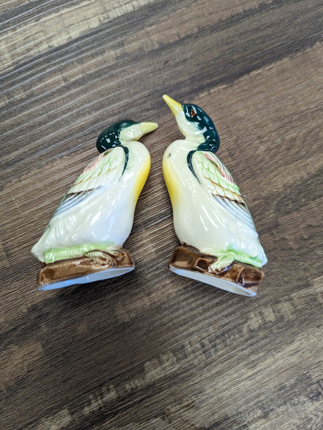Vintage Mallory Ducks Salt and Pepper Shakers, Made in Japan - Etsy