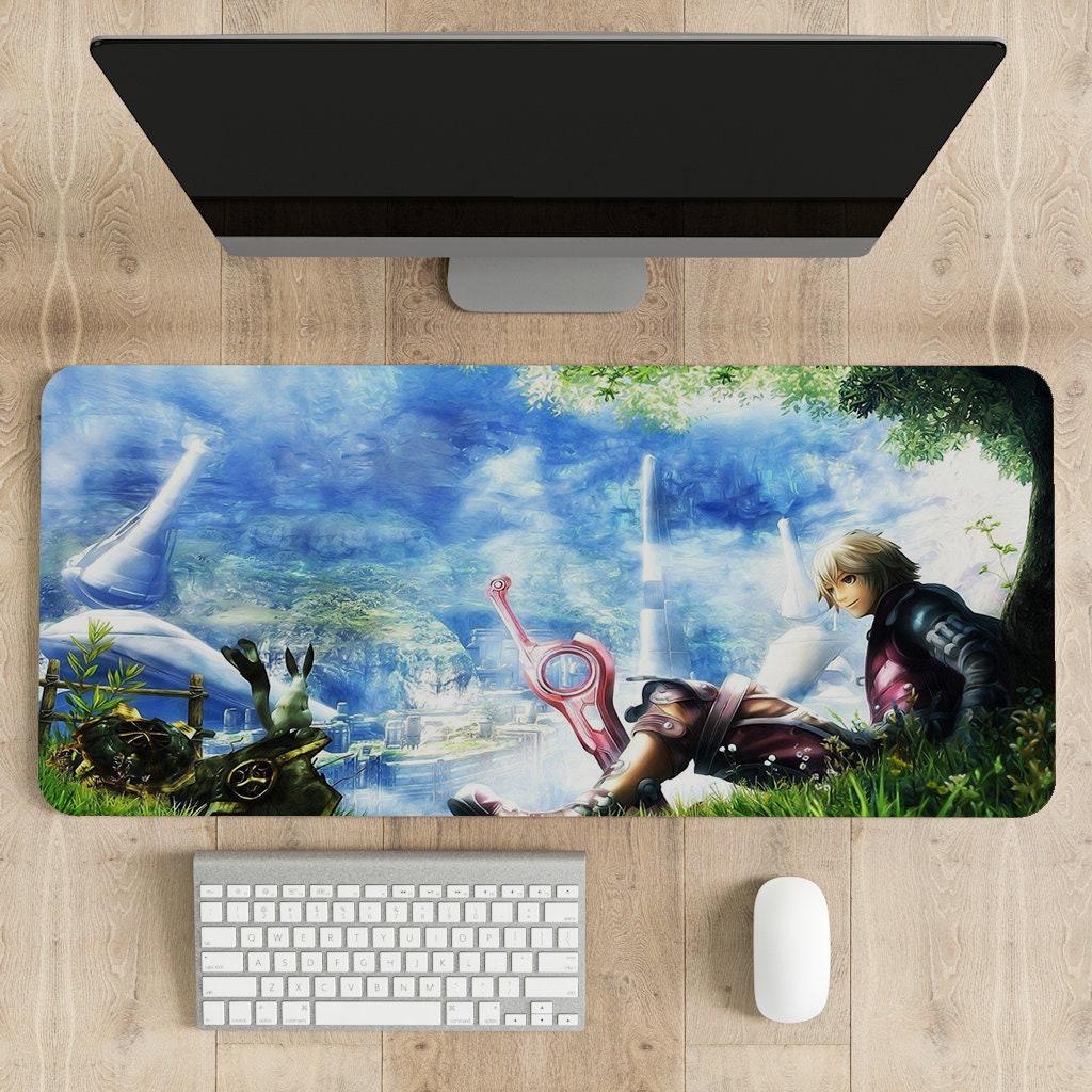 Xenoblade Chronicles Mouse Pad , Gaming Desk Mat , Customized Mouse Pad ...