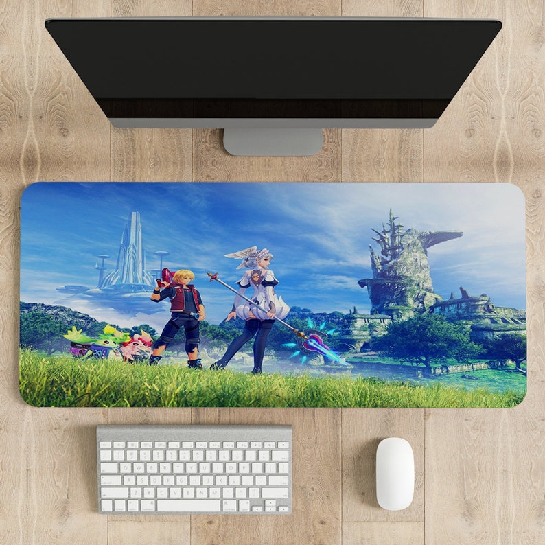 Xenoblade Chronicles Mouse Pad , Gaming Desk Mat , Customized Mouse Pad ...