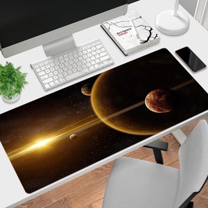 Solar System Mouse Pad 3 , Gaming Desk Mat , Customized Mouse Pad ...
