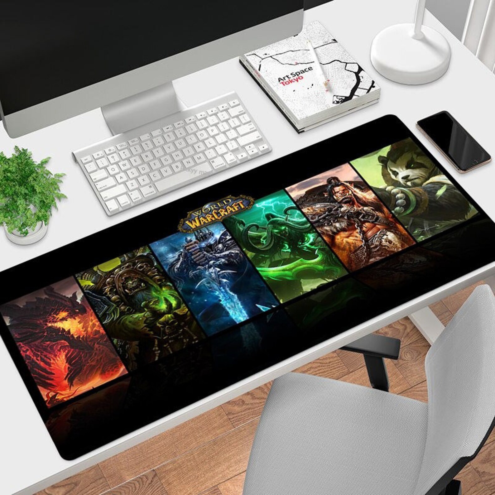 World of Warcraft Mouse Pad , Gaming Desk Mat , Customized Mouse Pad ...