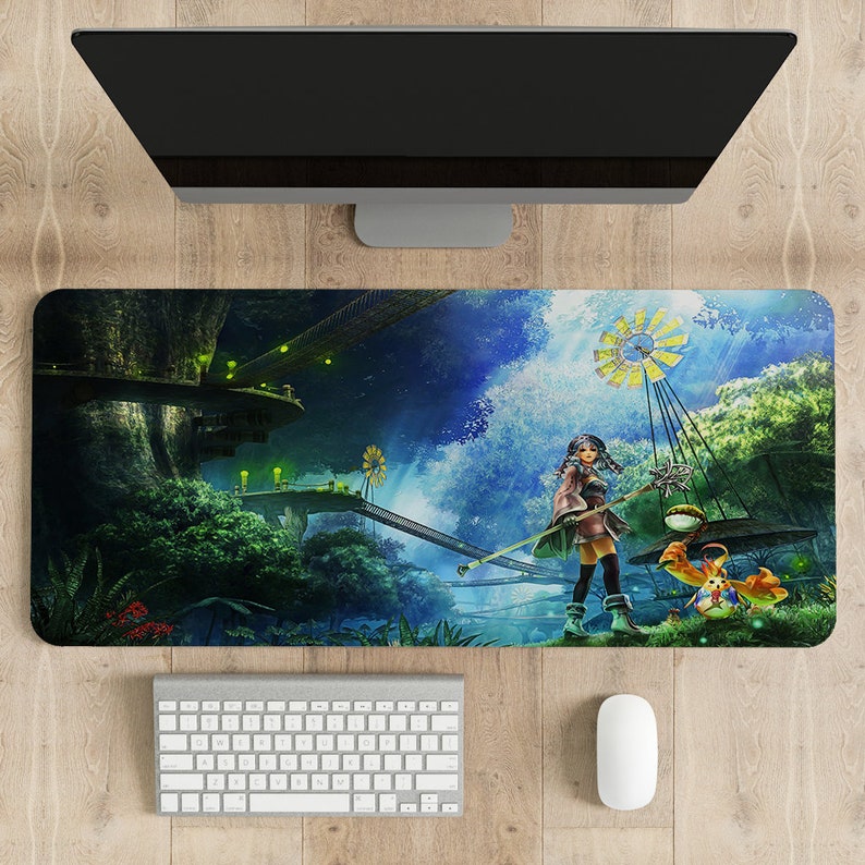 Xenoblade Chronicles Mouse Pad , Gaming Desk Mat , Customized Mouse Pad ...