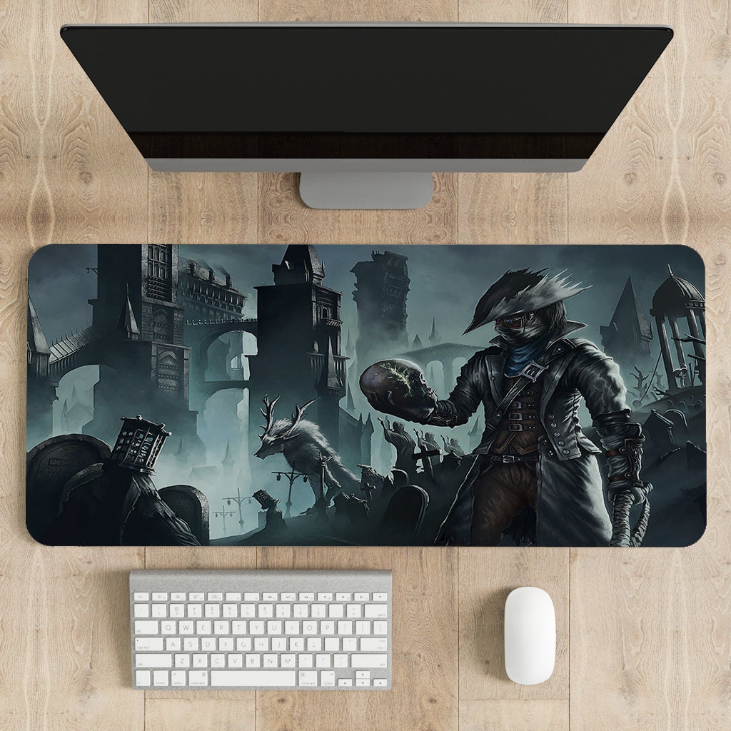 Bloodborne Mouse Pad , Gaming Desk Mat ,customized Mouse Pad ...