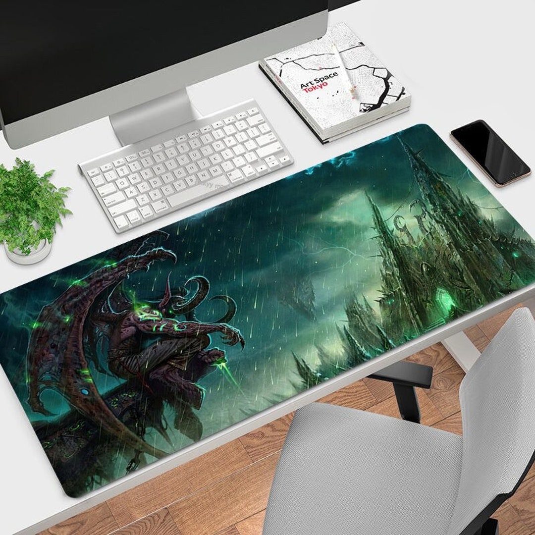 World of Warcraft Mouse Pad , Gaming Desk Mat , Customized Mouse Pad ...