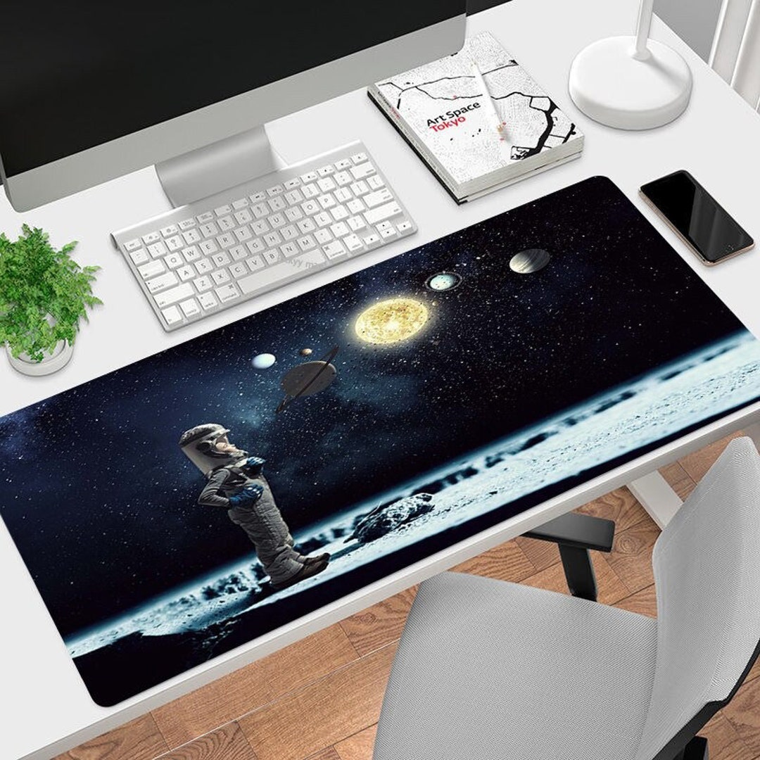 Solar System Mouse Pad 3 , Gaming Desk Mat , Customized Mouse Pad ...