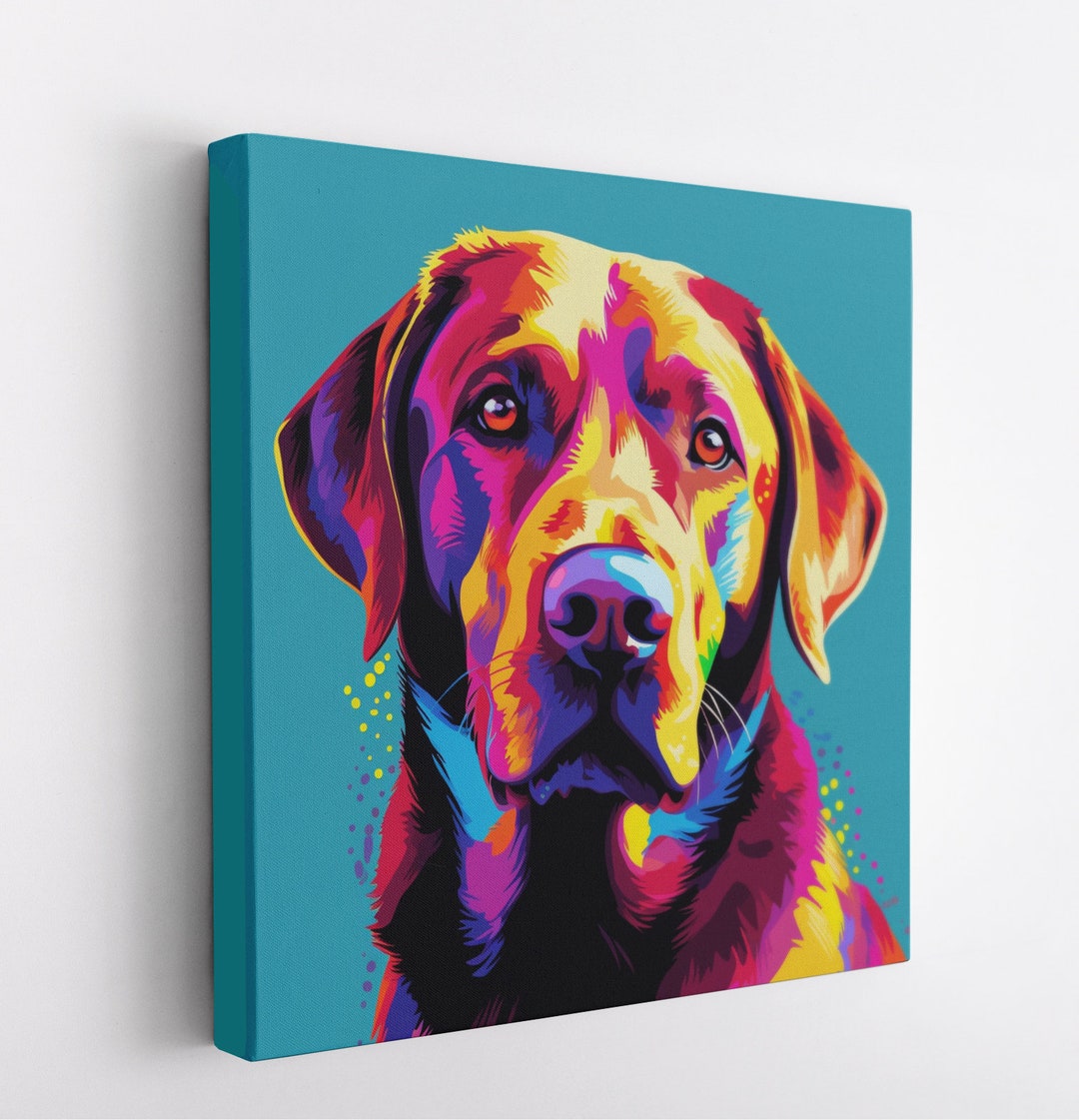 Labrador Pop Art - Etsy