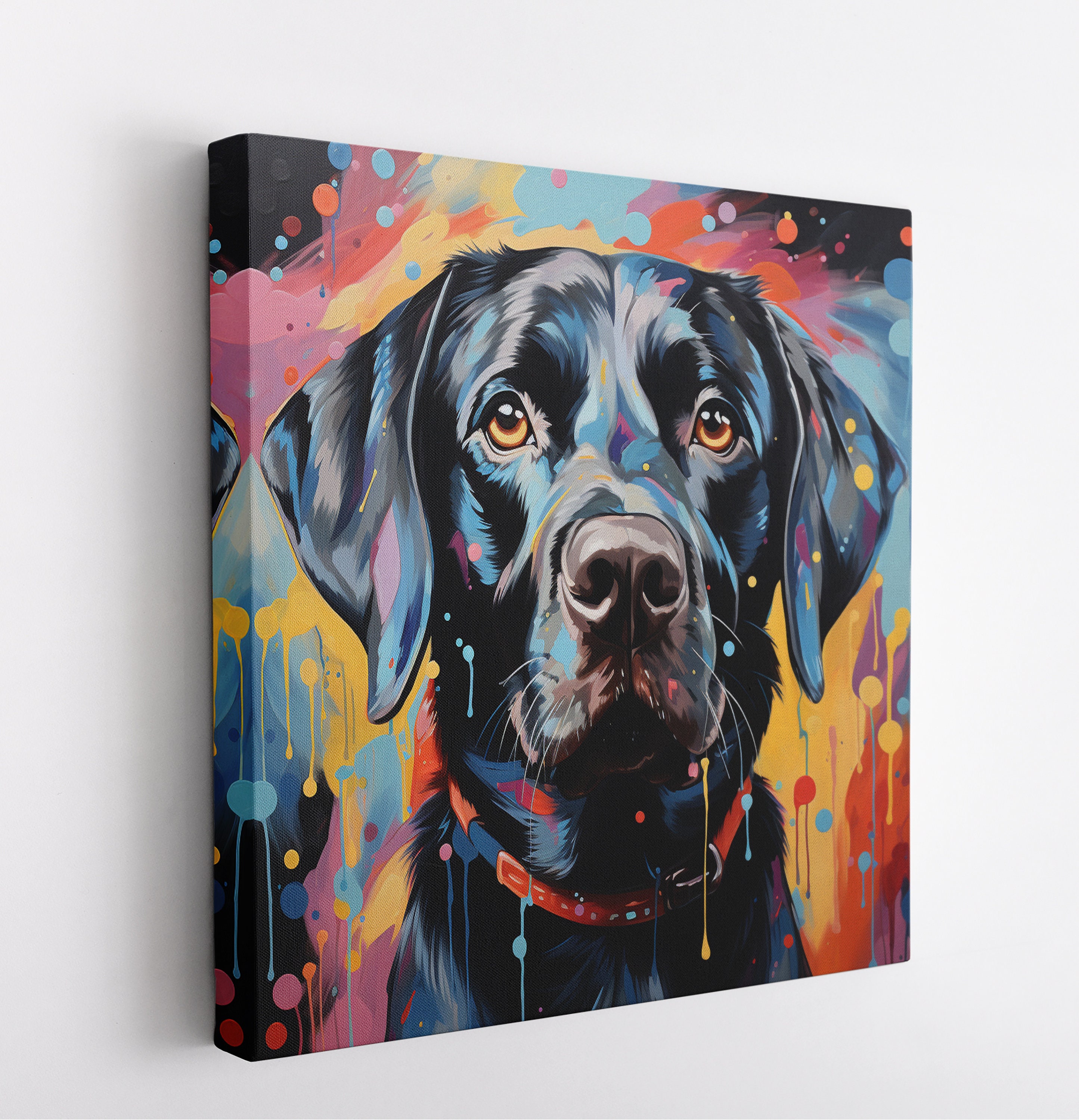 Black Lab 1 Pop Art - Etsy