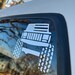 American Flag Jeep XJ Decal - Etsy