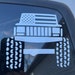 American Flag Jeep XJ Decal - Etsy