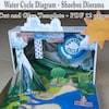 Shoebox Water Cycle Diagram Diorama, Create Your Own Papercraft Water ...