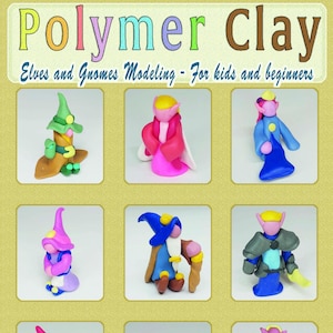 Polymer & Air-dry Clay Tutorial: Cute Gnome and Elf DIY - Create ...
