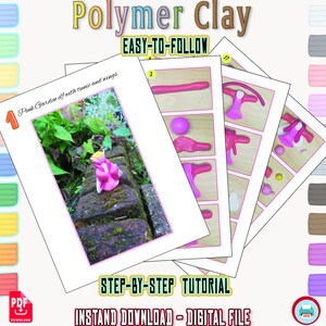 Polymer Clay Elf, Polymer Clay Fairy, Air Dry Clay Fairy, Polymer Clay ...
