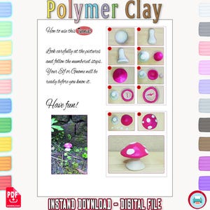 Polymer Clay Elf, Polymer Clay Fairy, Air Dry Clay Fairy, Polymer Clay ...