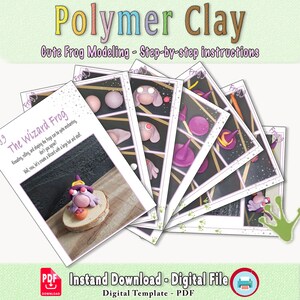 Polymer Clay Wizard Tutorial, Air Dry Clay Wizard Tutorial, Air Dry ...