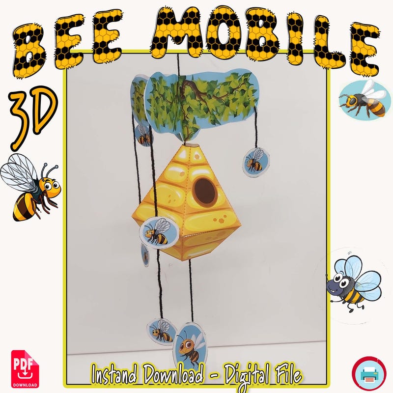 Bee Mobile - Etsy