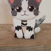 Papercraft Cat 3D Model: Cut & Paste Ornaments (digital Download ...