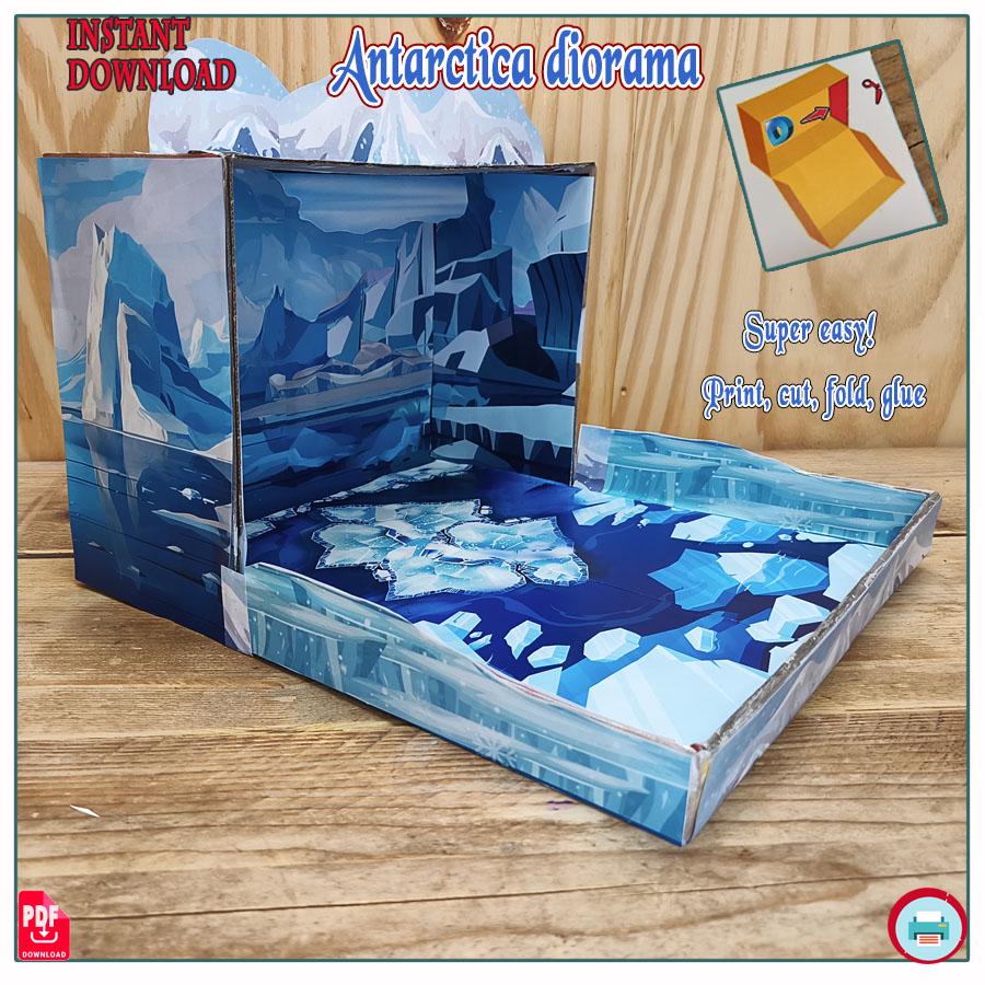 Polar Shoebox Diorama, Create Your Arctic Diorama With Penguins and ...