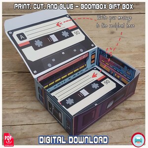 Easy and Fun DIY Gift Box for Cash Gifts and Gift Cards, DIY Money ...