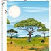 Printable Shoebox Diorama Kit, Create a Savanna Habitat, Animals ...