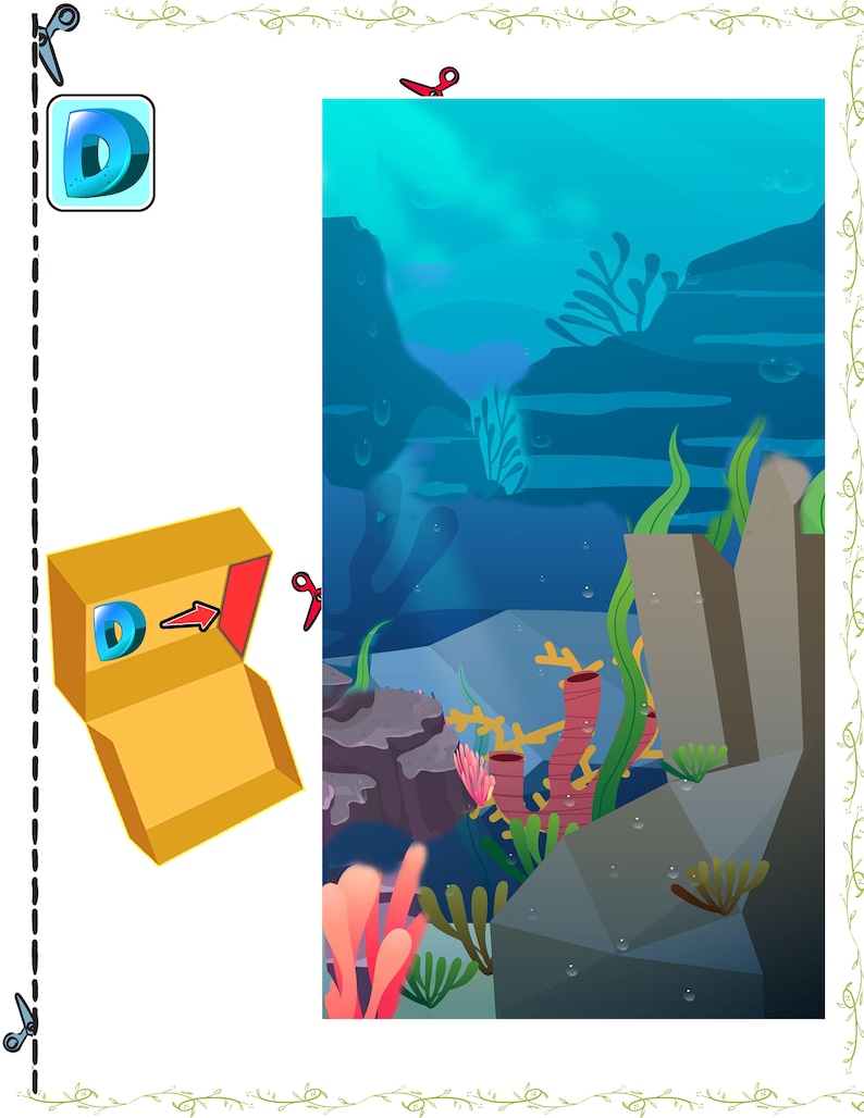 Printable Diorama Cut & Paste Shoebox Project Create Your Own - Etsy