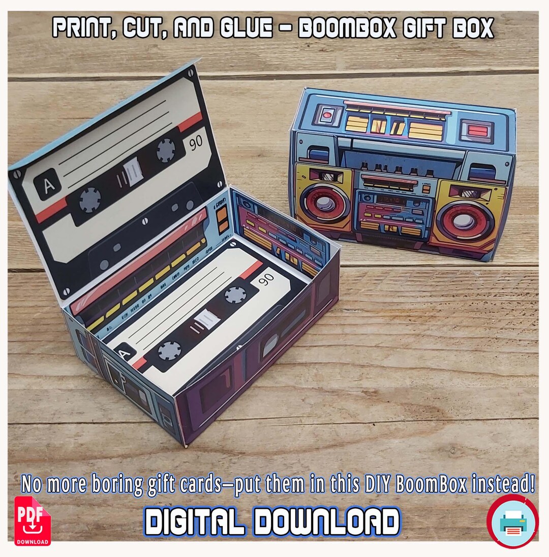 Easy and Fun DIY Gift Box for Cash Gifts and Gift Cards, DIY Money ...