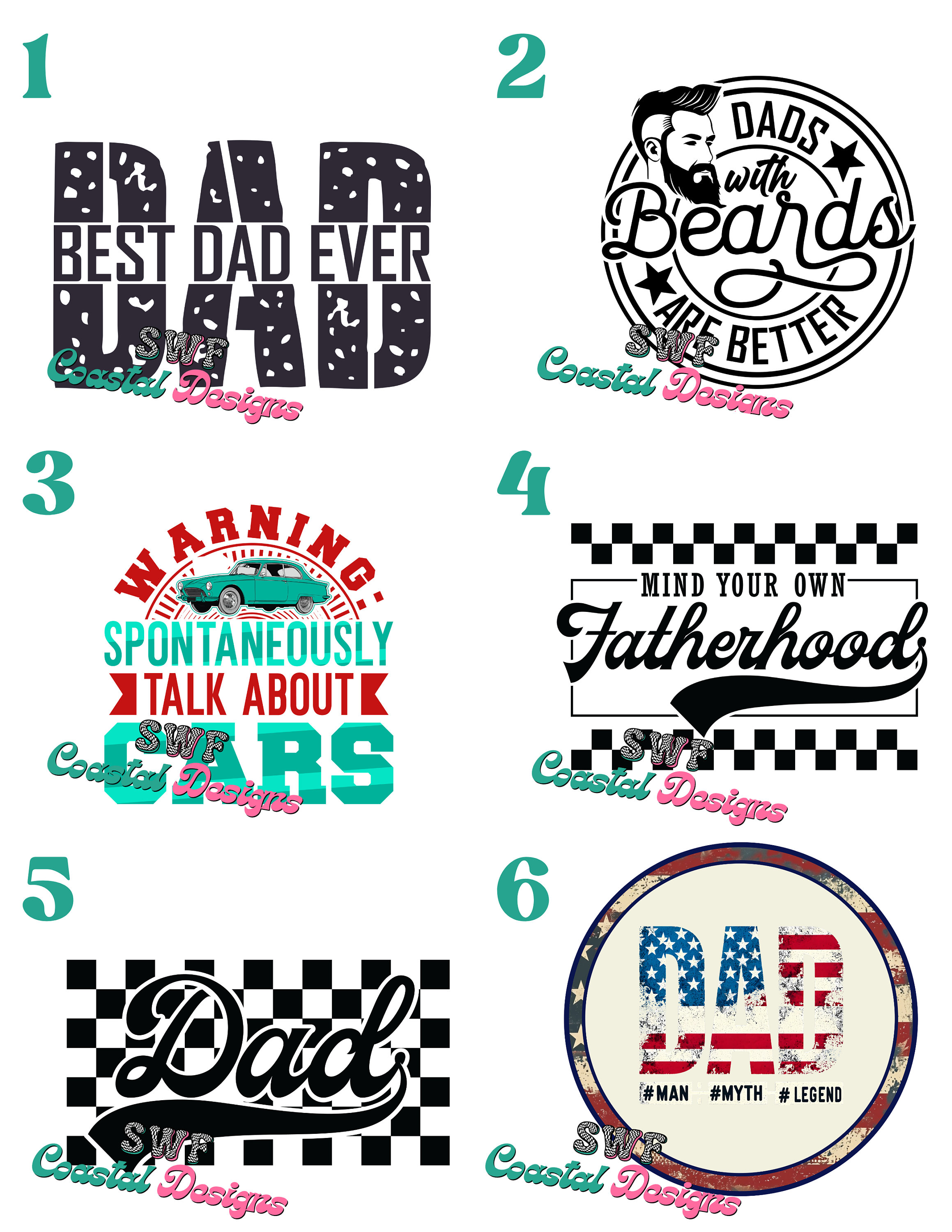 Dad Cardstock, Dad Freshie, Father's Day Cardstock, Father's Day Air ...