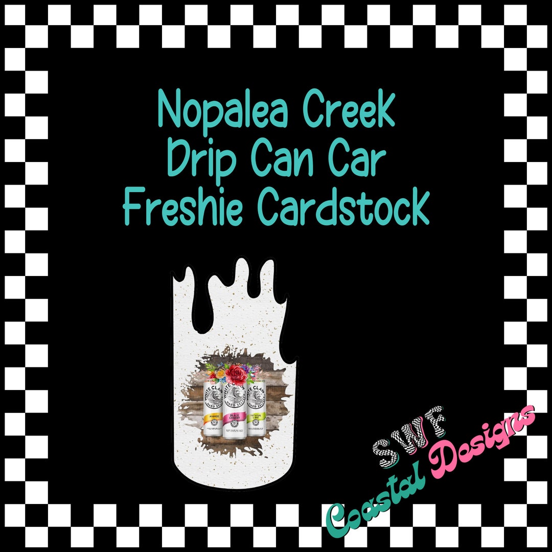 Drip Can Freshie Cardstock, Drip Can Freshie, Aroma Bead Freshie ...