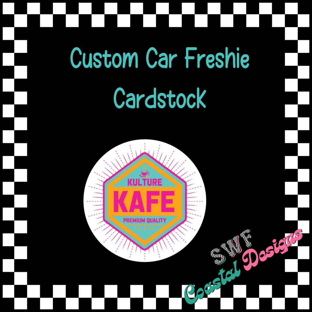Custom Logo Cardstock, Logo Freshies, Custom Cardstock, Custom Car ...