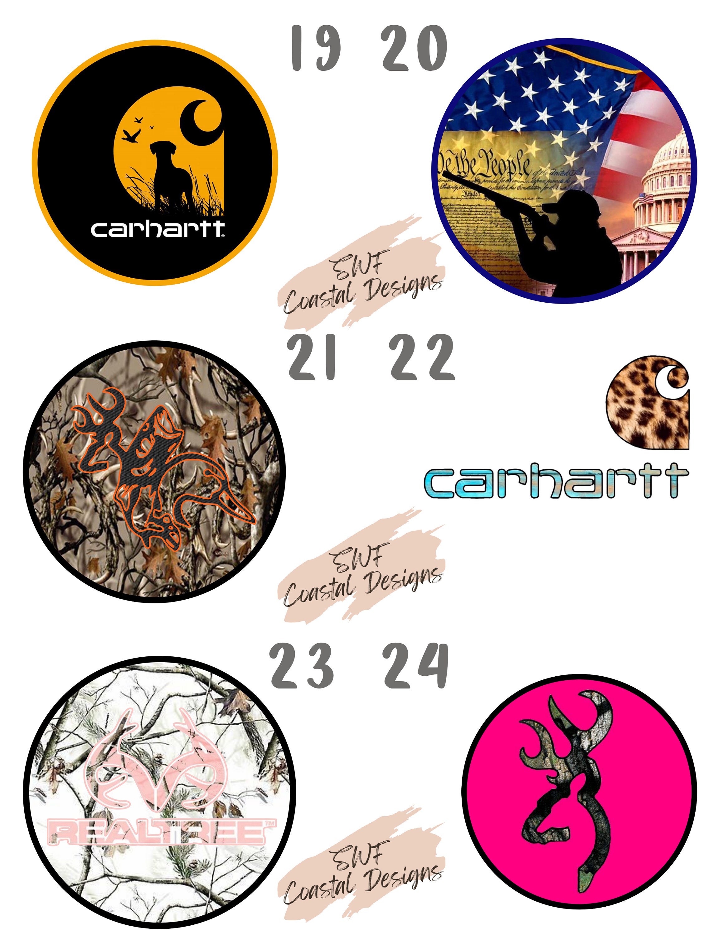 Deer Hunter Cardstock, Car Freshie Images, Men's Freshie Cardstock ...