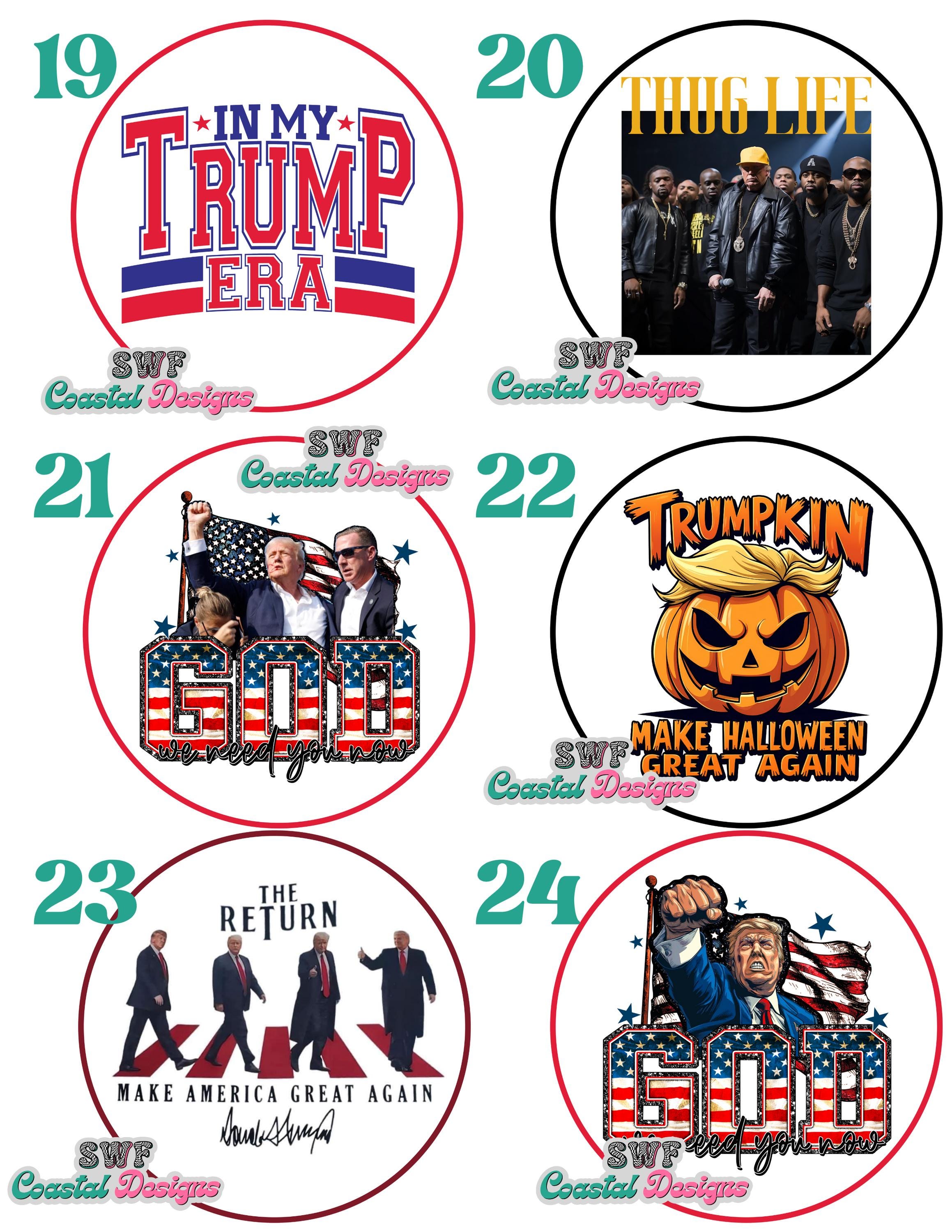 Trump Cardstock, Circle Cardstock Cutouts, Car Freshies, Freshie ...