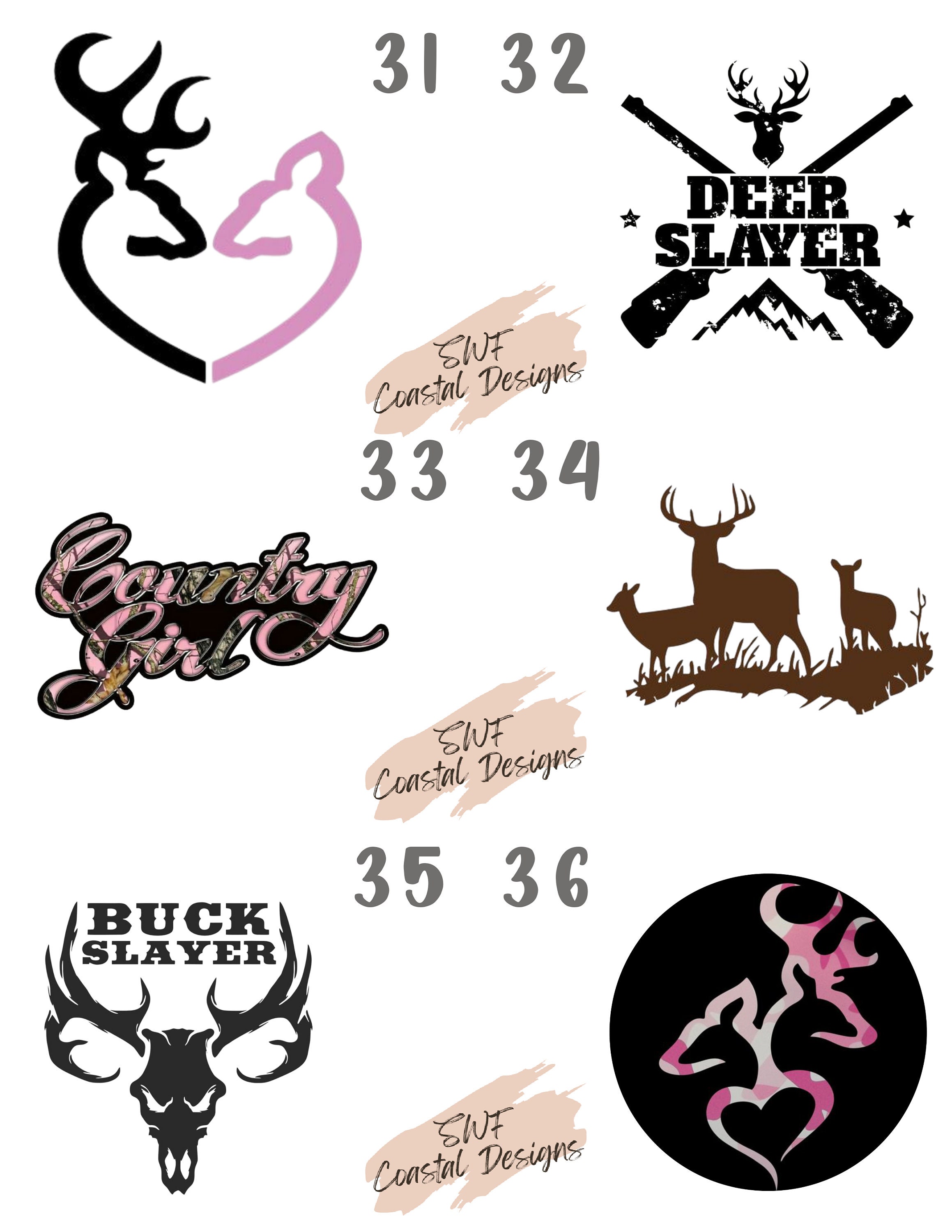 Deer Hunter Cardstock, Car Freshie Images, Men's Freshie Cardstock ...