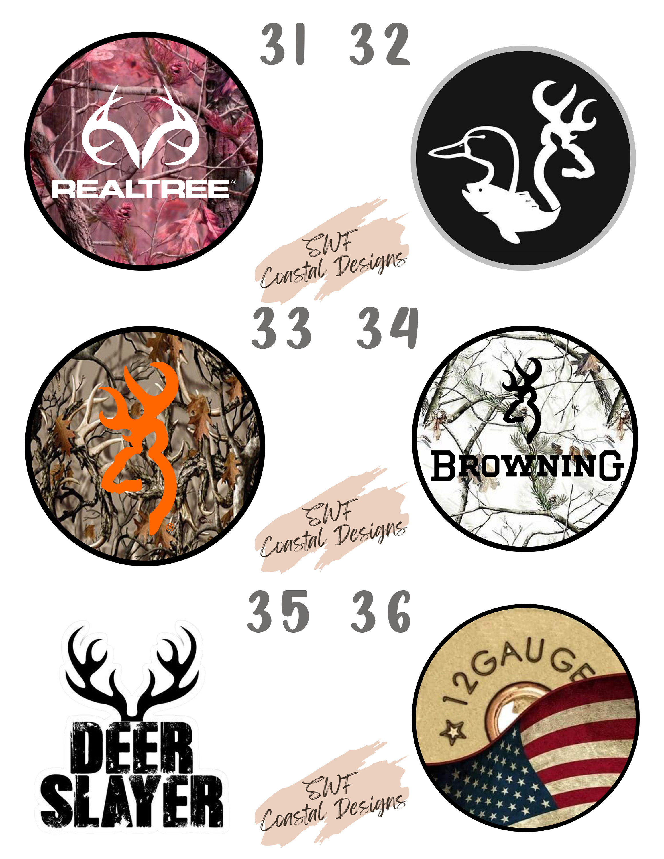 Deer Hunter Cardstock, Car Freshie Images, Men's Freshie Cardstock ...