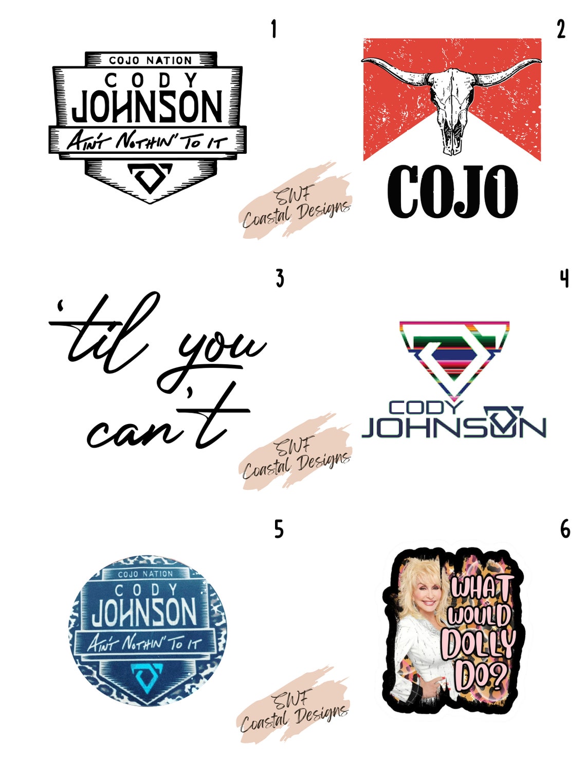 Country Music Car Freshie Cardstock | Country Songs Cardstock | Western ...