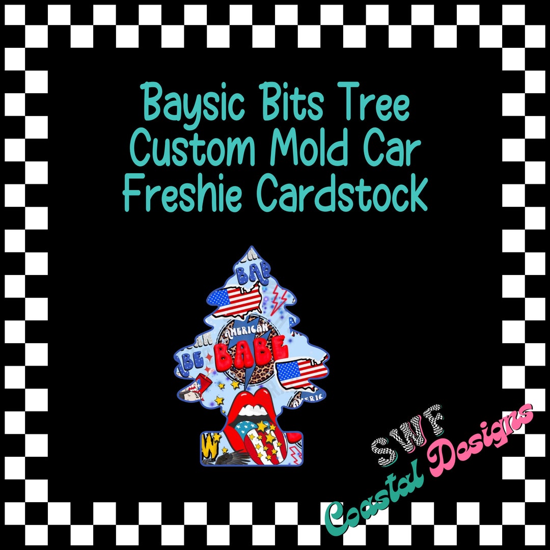 Tree Car Freshie Cardstock, Tree Cardstock, Aroma Bead Freshie, Freshie ...