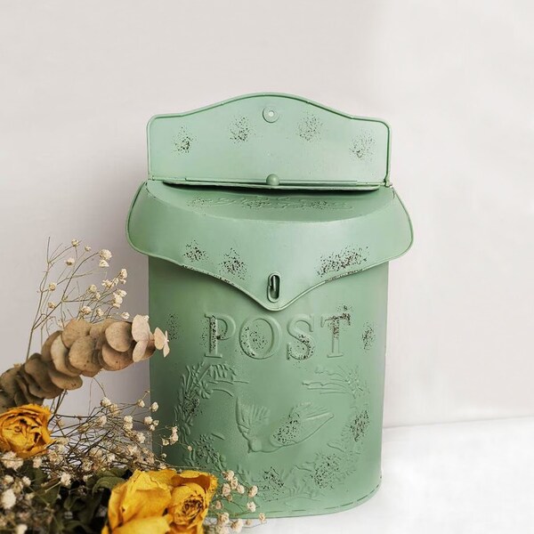 Metal Mailbox - Etsy
