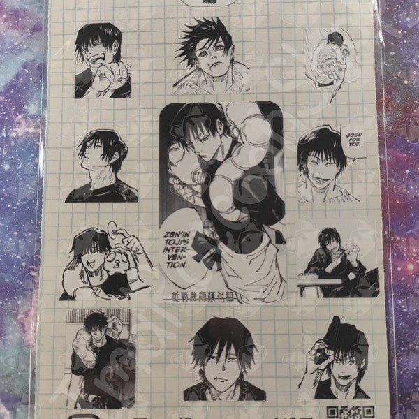 Toji Fushiguro Stickers - Etsy