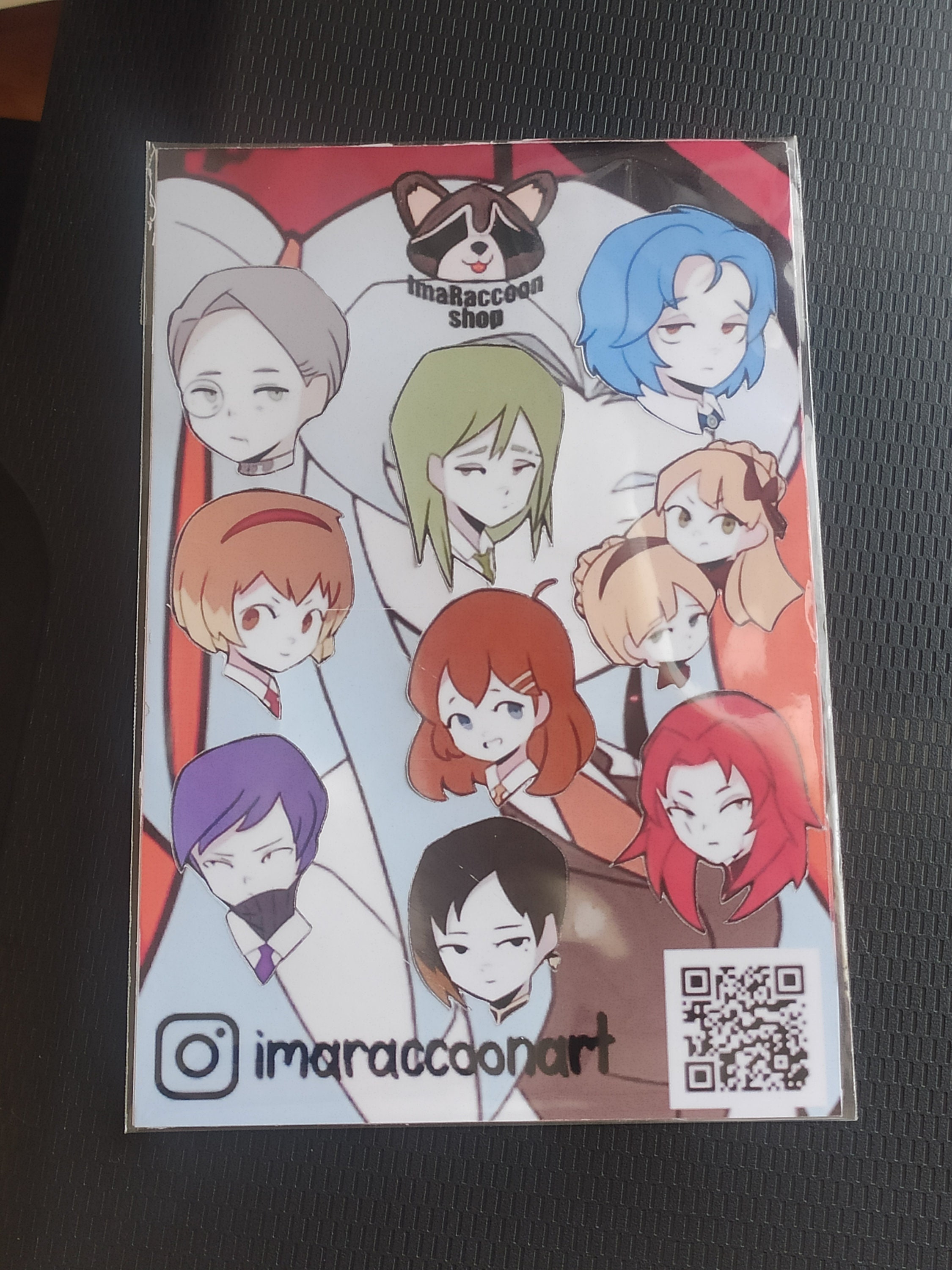 Set 9 Stickers Agents of lobotomy Corporation Inspiration Window Cling ...