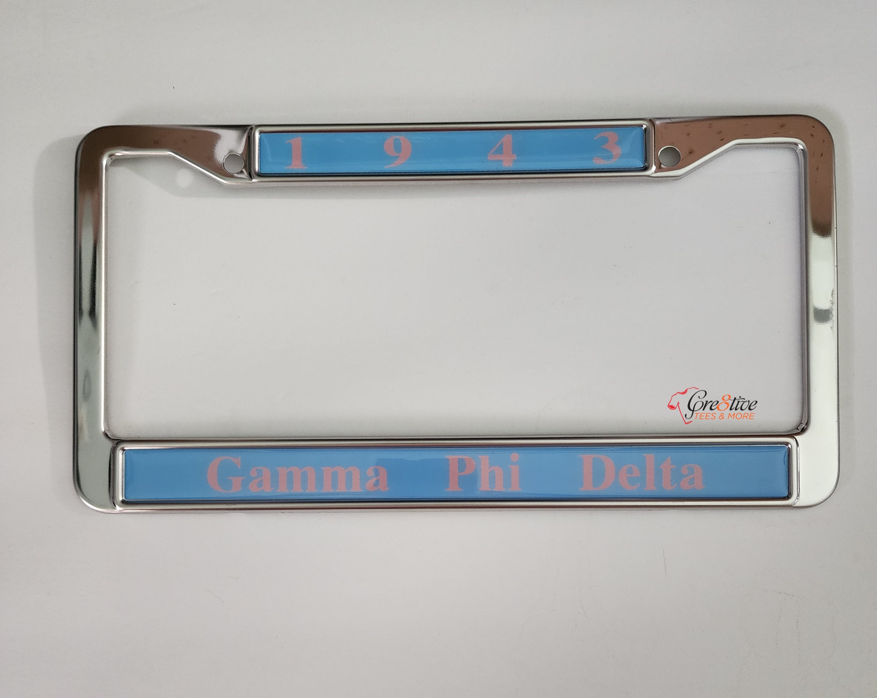 Gamma Phi Delta License Plate - Etsy