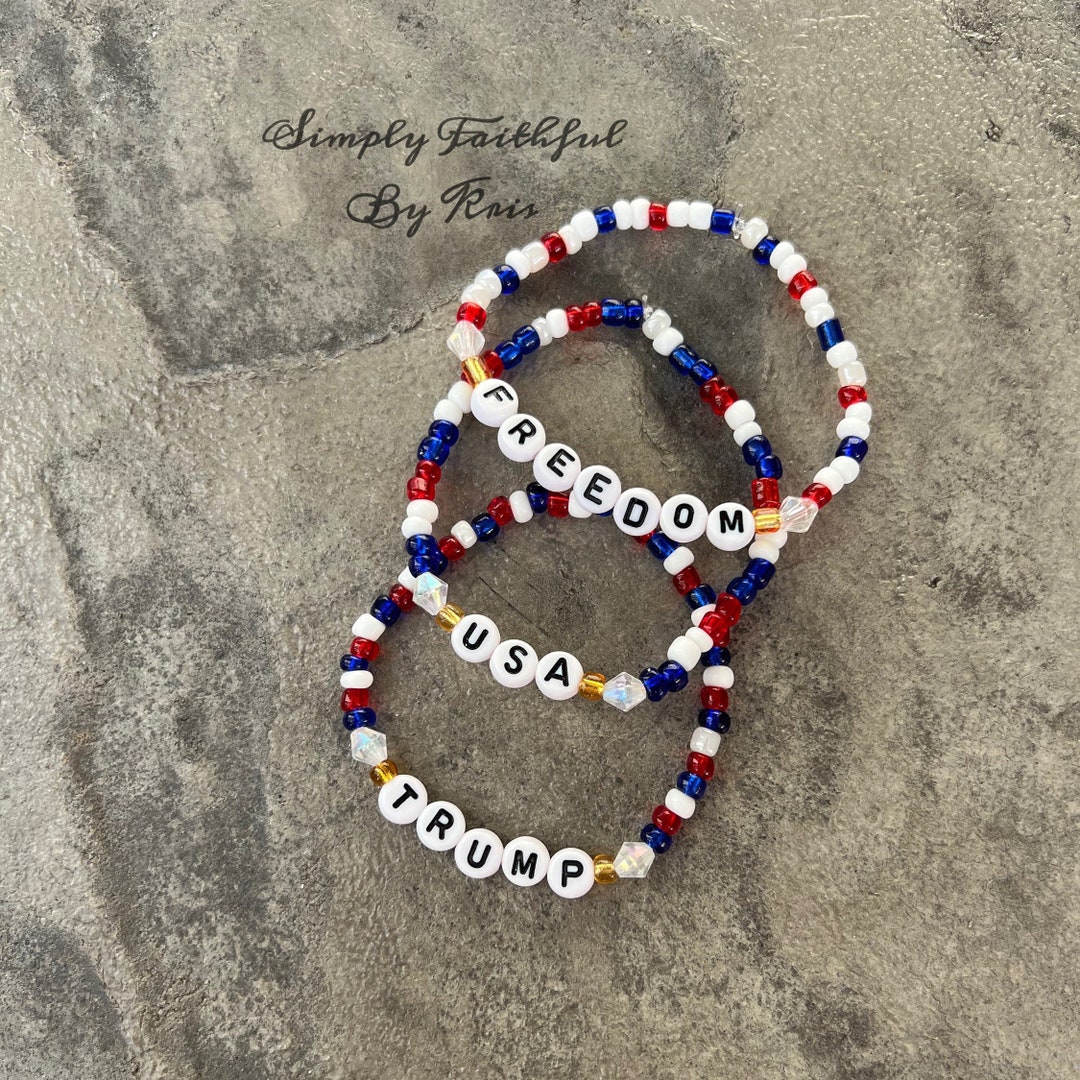 Patriotic / Freedom, USA, Trump, MAGA Bracelets - Etsy
